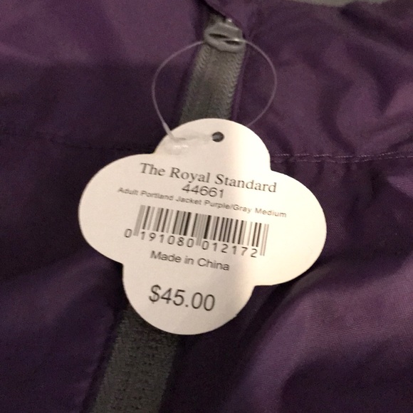 The Royal Standard | Jackets & Coats | Purple The Royal Standard Rain ...
